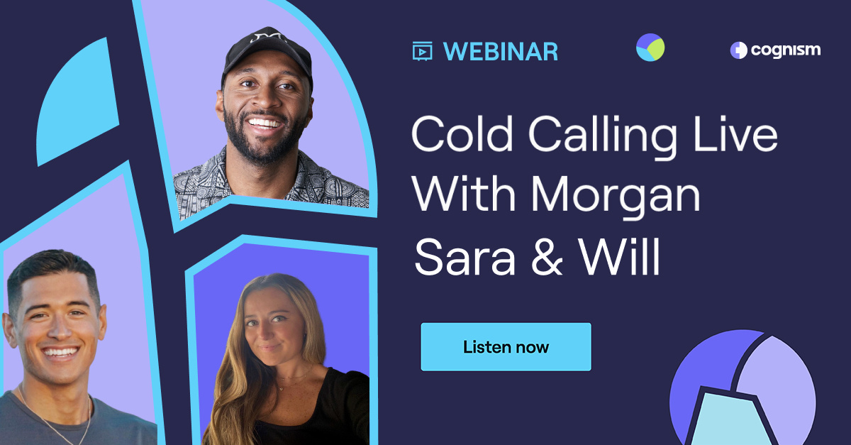Cold Calling Live with Morgan Ingram and Sara Uy (Plowman)